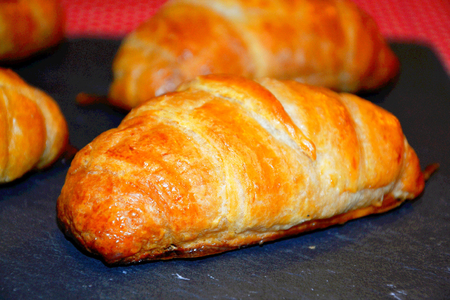 Receita Croissants de chocolate - Ingredientes