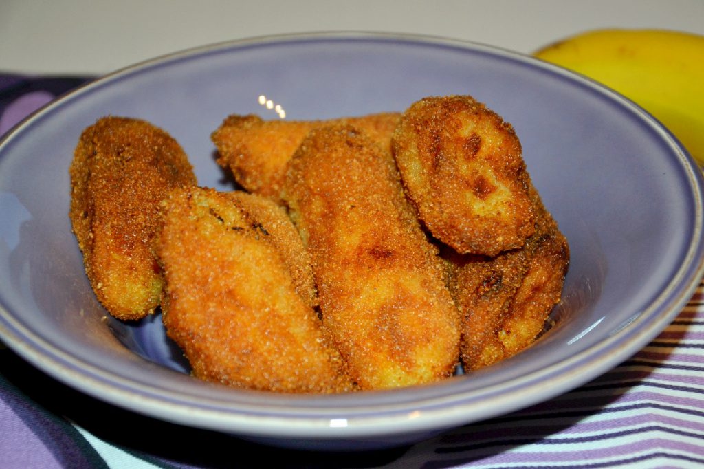 Receita Banana Frita - Ingredientes