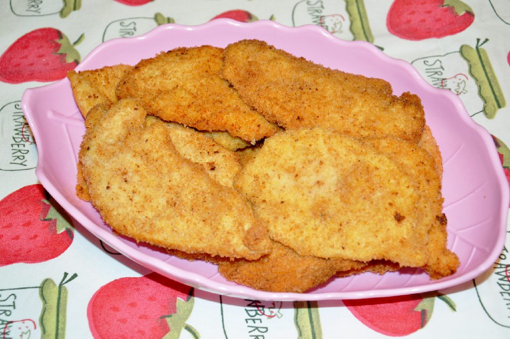 Receita Escalopes de frango panados com limão - Ingredientes