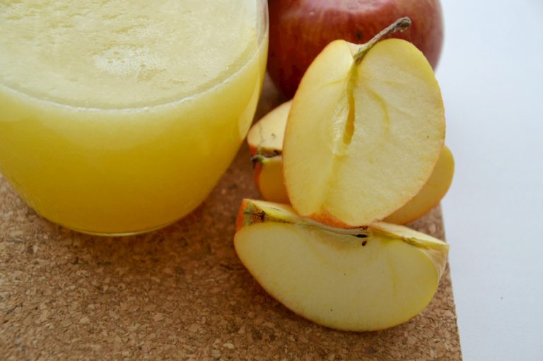 Receita Sumo de Maçã com Limão - Ingredientes