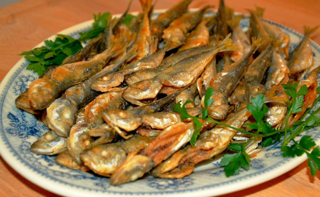 Receita Carapau Pelim Frito - Ingredientes