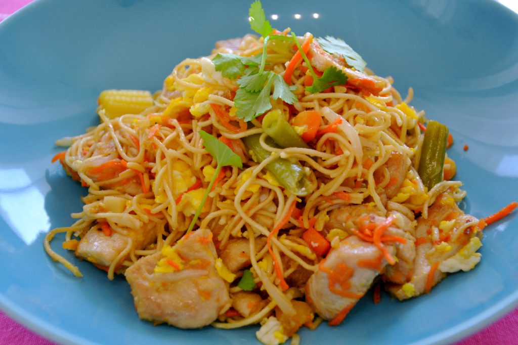 Receita Chao Min de Peru ao Meu Gosto - Ingredientes