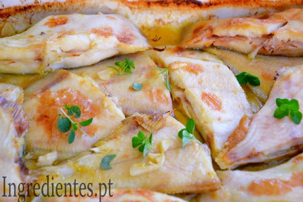 Receita Solha no Forno com Alho e Limão - Ingredientes