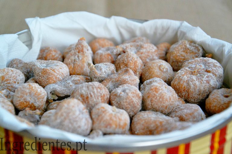 Receita Figos Secos Biológicos - Ingredientes