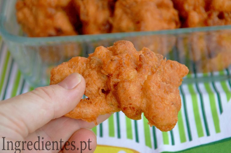 Receita Pataniscas de Red-Fish - Ingredientes