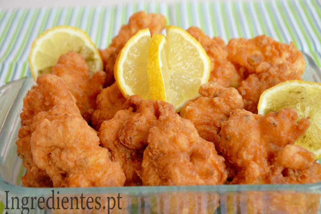 Receita Pataniscas de Red-Fish - Ingredientes