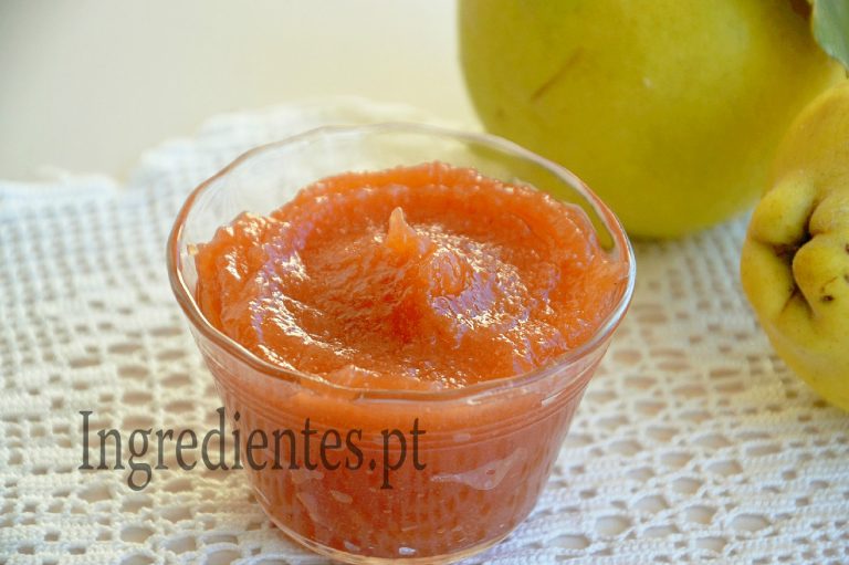 Receita Marmelada de Marmelo - Ingredientes