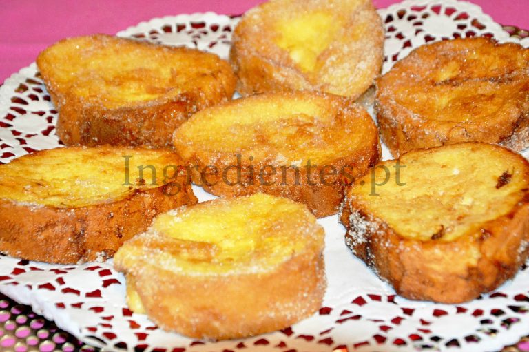 Receita Fatias de Parida - Ingredientes