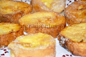 Receita Fatias de Parida - Ingredientes